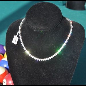 VLONE | Accessories | 42 Ctw Vvs Tennis Chain | Poshmark